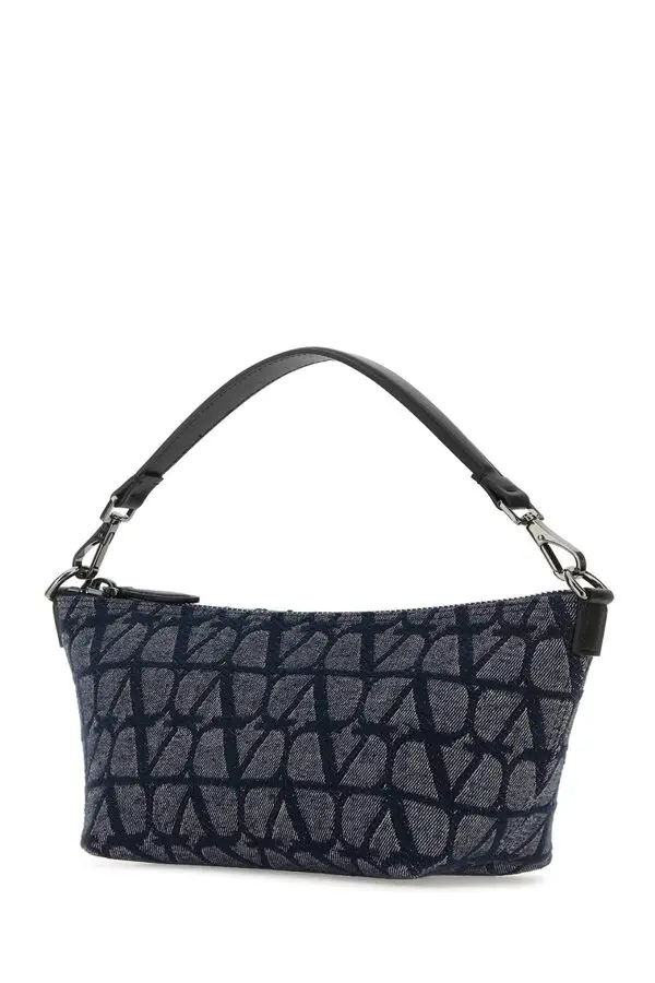 Valentino Garavani Blue Toile Iconographe Handbag