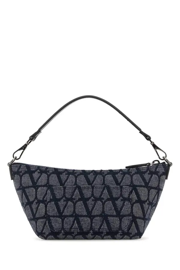 Valentino Garavani Blue Toile Iconographe Handbag