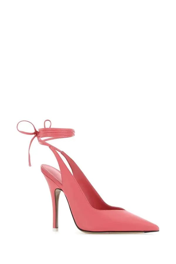 Attico Leather Venus Pumps - Pink