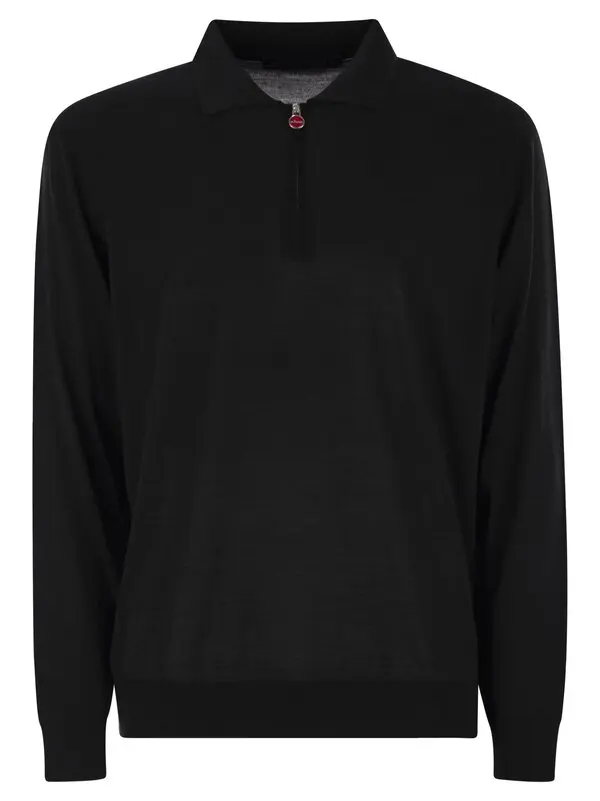Kiton Wool Polo Shirt