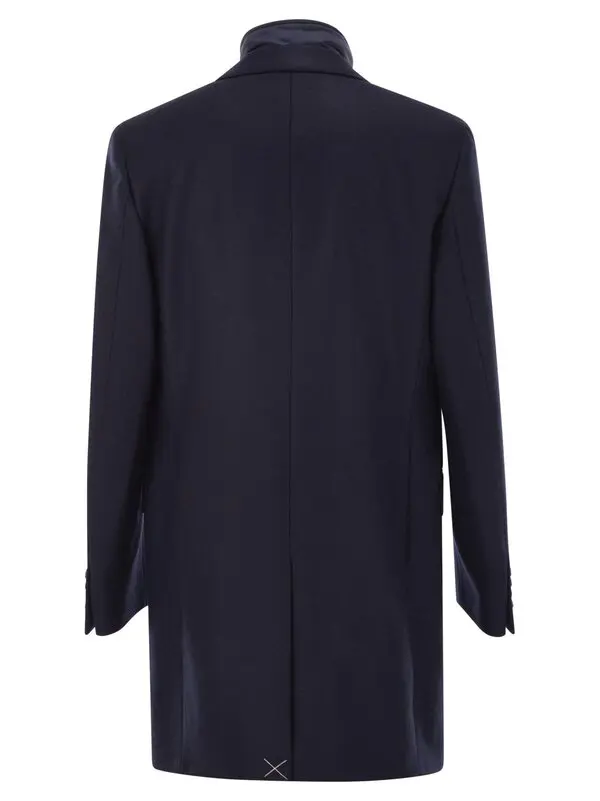 FAY Double Coat In Wool And Cashmere Cloth