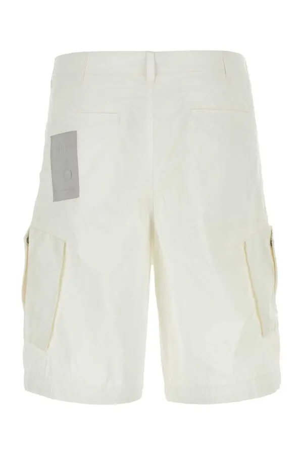 TEN C Nylon Bermuda Shorts - White
