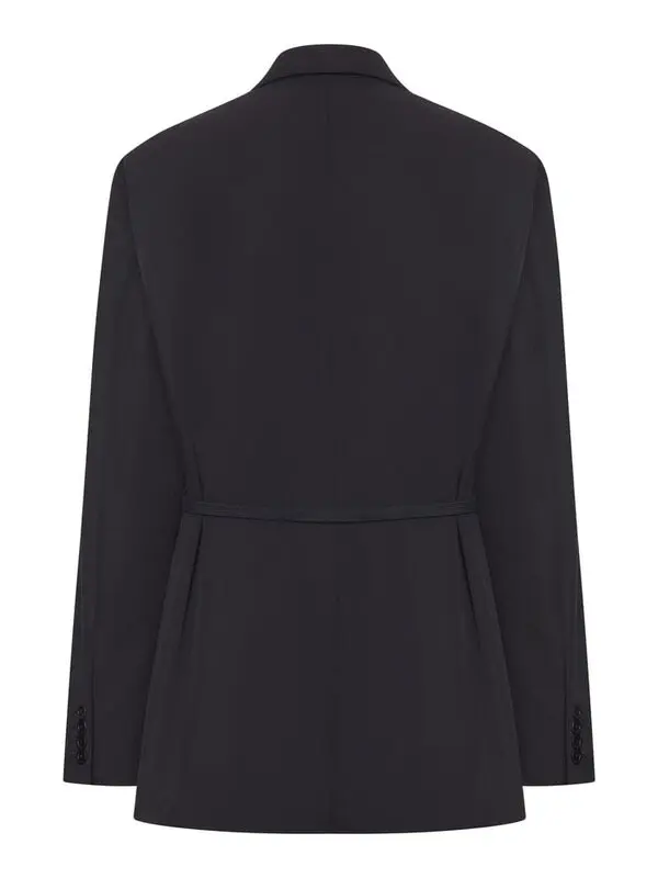 Balenciaga Barathea Tailored Wool Jacket