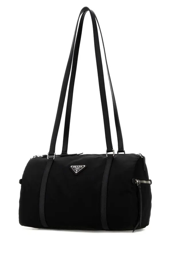 Prada Re-nylon Large Shoulder Bag - Black