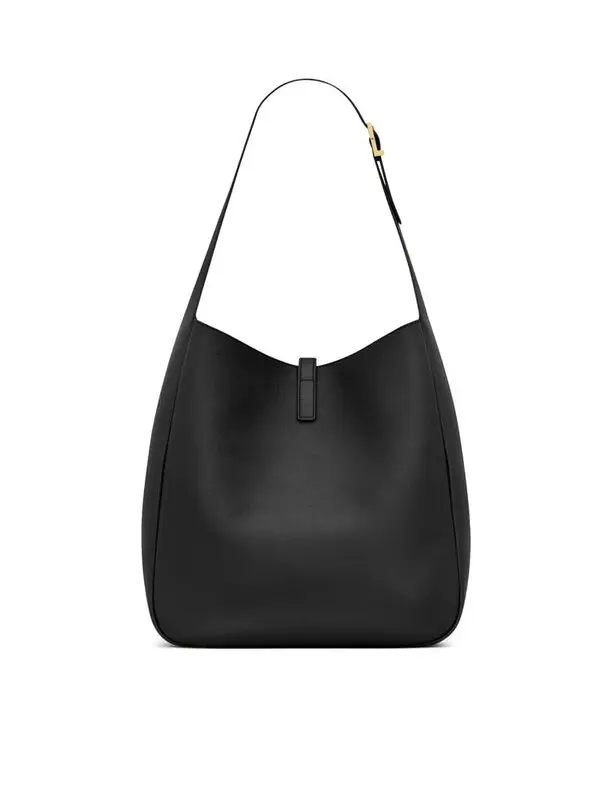 Saint Laurent Le 5 À 7 Large Soft Hammered Leather