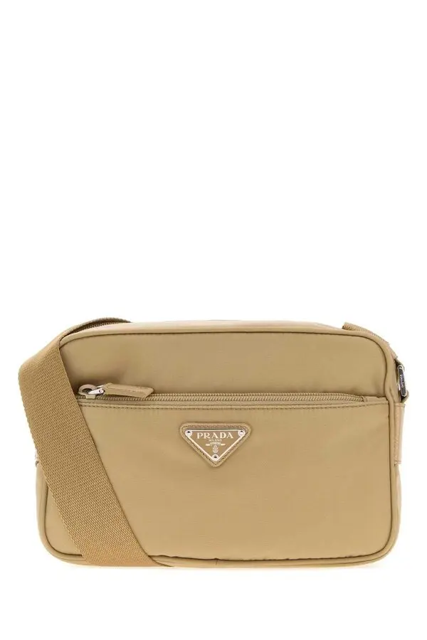 Prada Beige Re-nylon Crossbody Bag