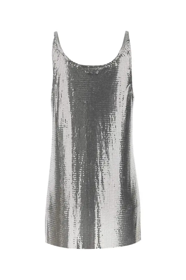 Rabanne Metal Knit Top