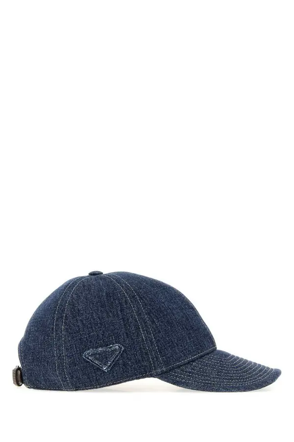Prada Denim Baseball Cap