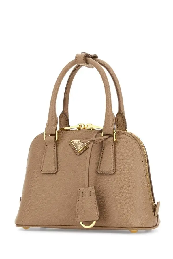 Prada Beige Leather Handbag