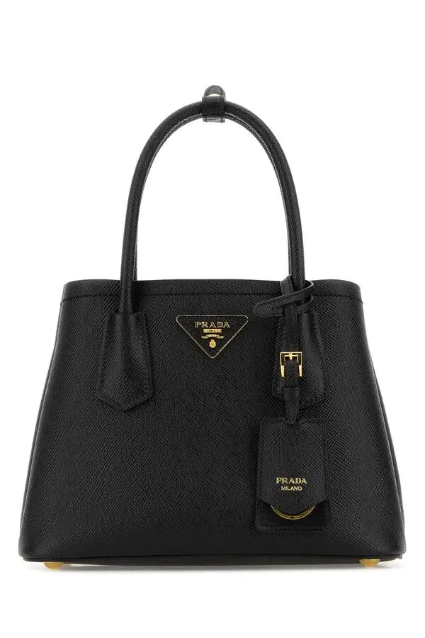 Prada Leather Handbag - Black