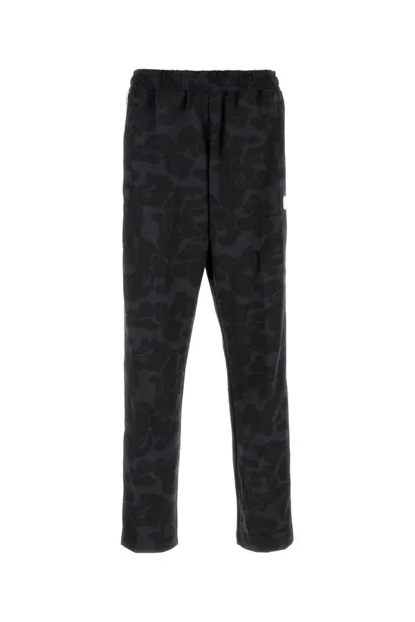 A BATHING APE Printed Polyester Joggers - Green