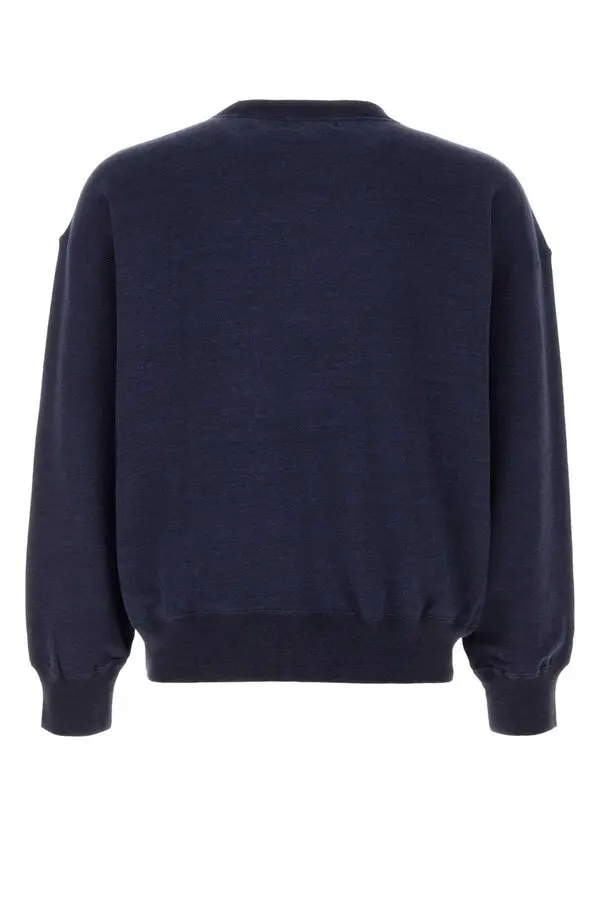 A BATHING APE Cotton Oversized Sweatshirt - Blue