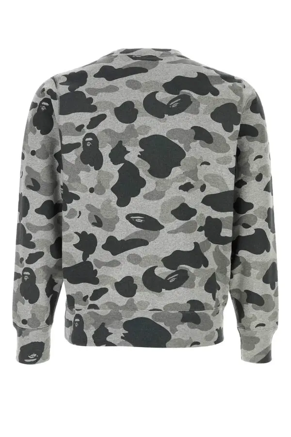 A BATHING APE Printed Cotton Sweatshirt
