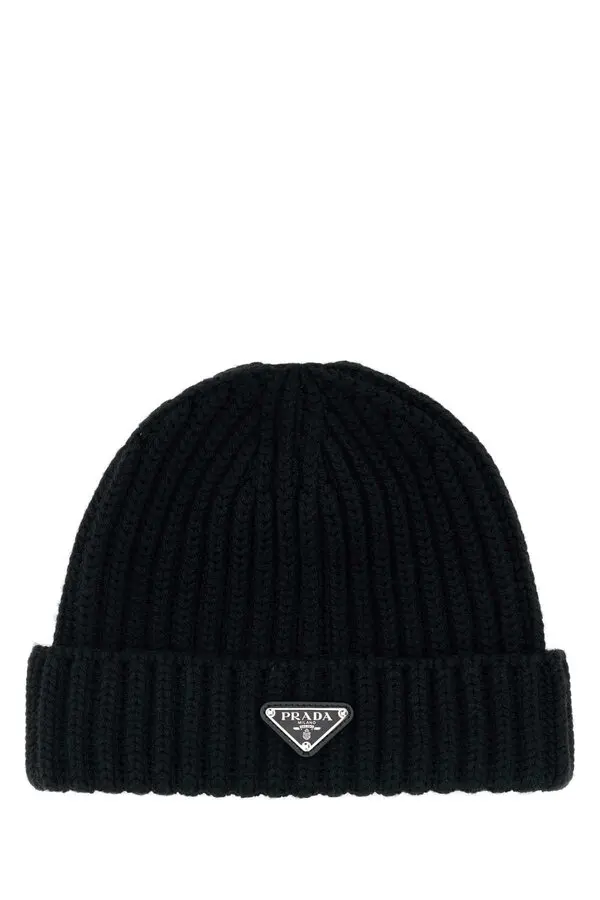 Prada Wool Beanie Hat
