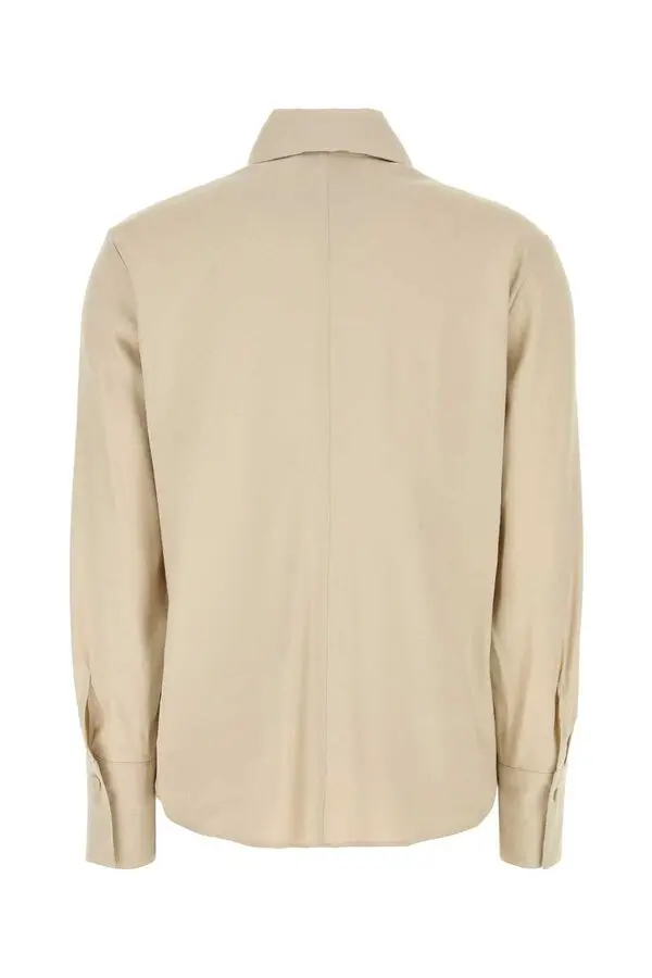 Max Mara Linen Blend Badesse Shirt - Brown