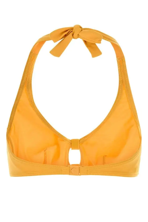 ERES Stretch Nylon Float Bikini Top - Yellow