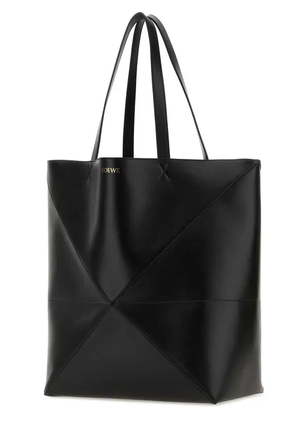 Loewe Leather Large Puzzle Fold Shopping Bag