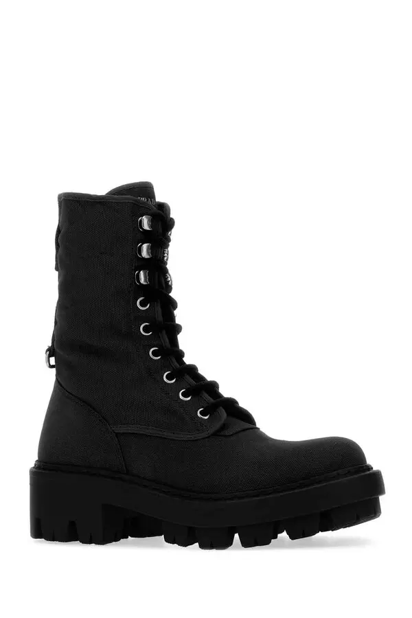 Prada Canvas Boots