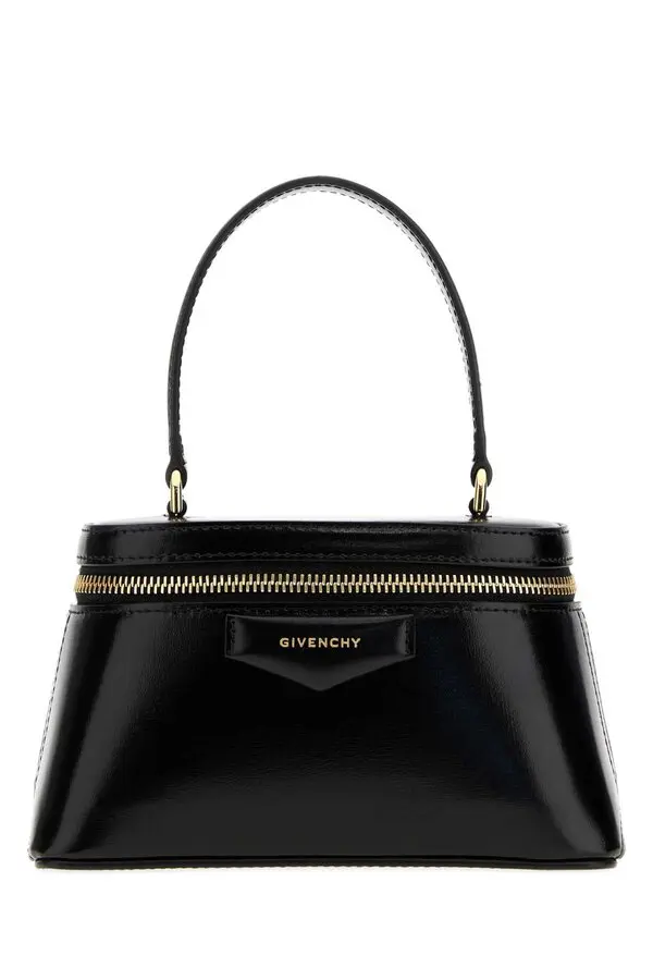 Givenchy Leather Antigona Handbag - Black