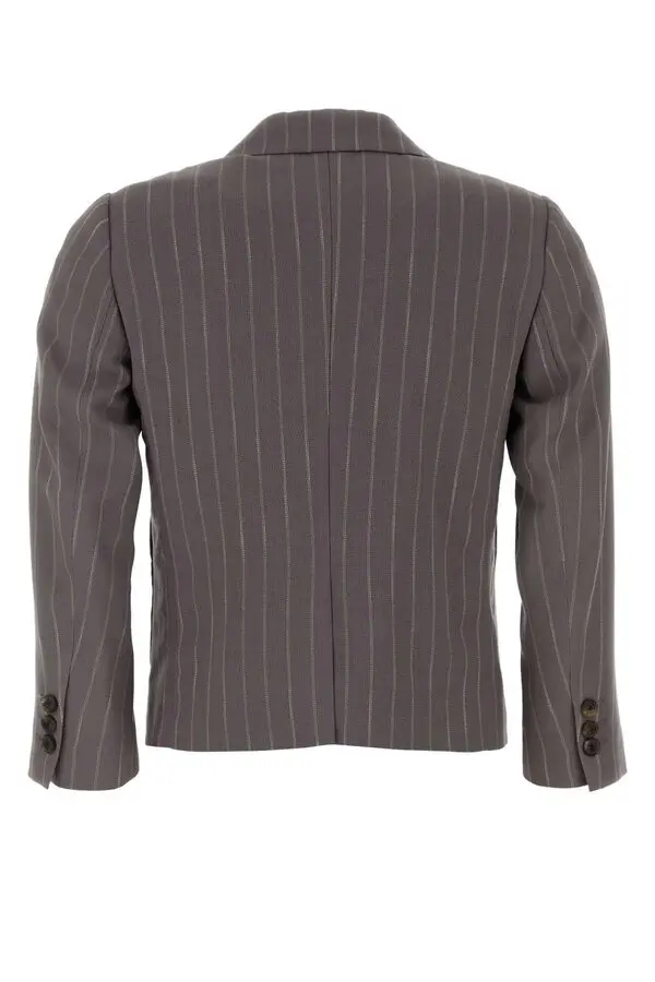 Dries Van Noten Embroidered Wool Blend Bamis Blazer