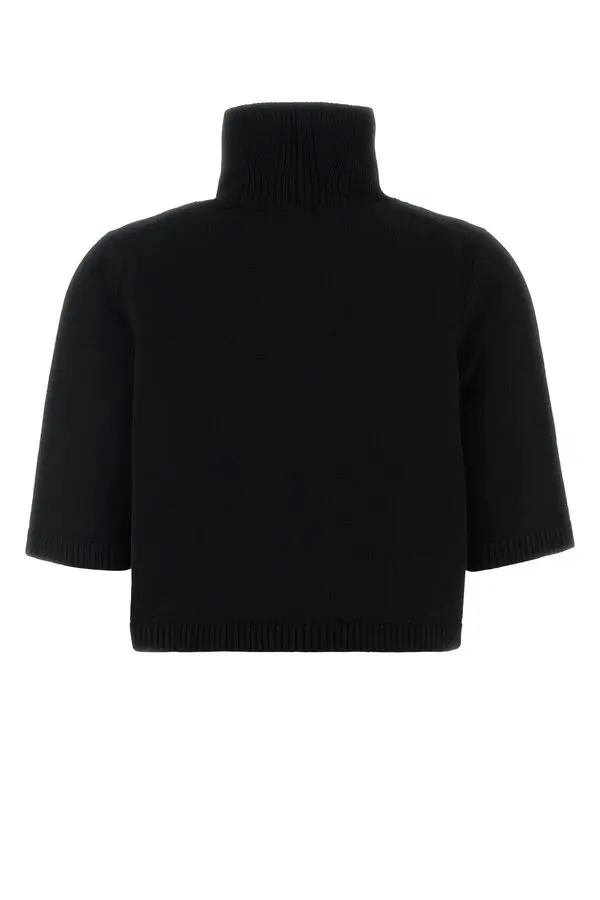 Alaïa Cashmere Blend Sweater - White