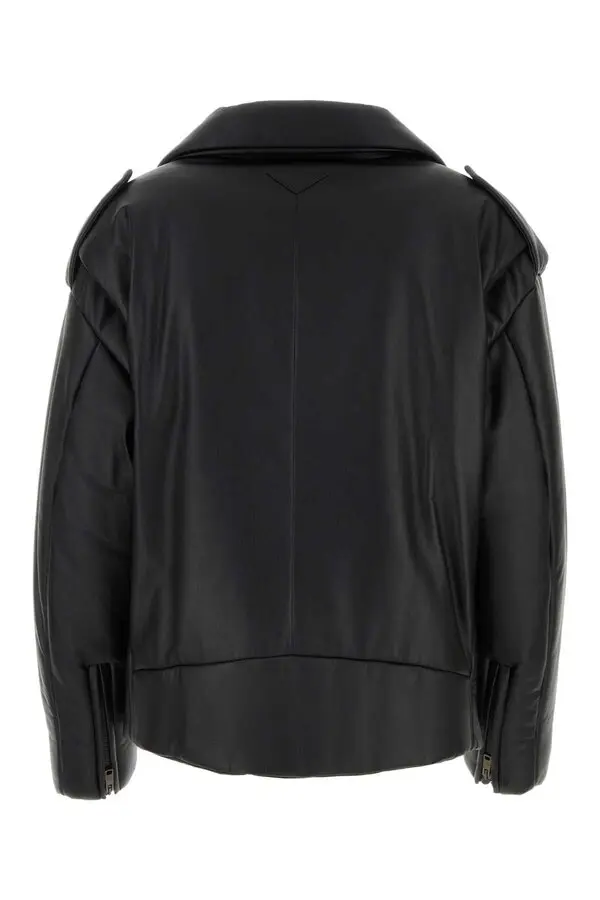 Prada Nappa Leather Padded Jacket