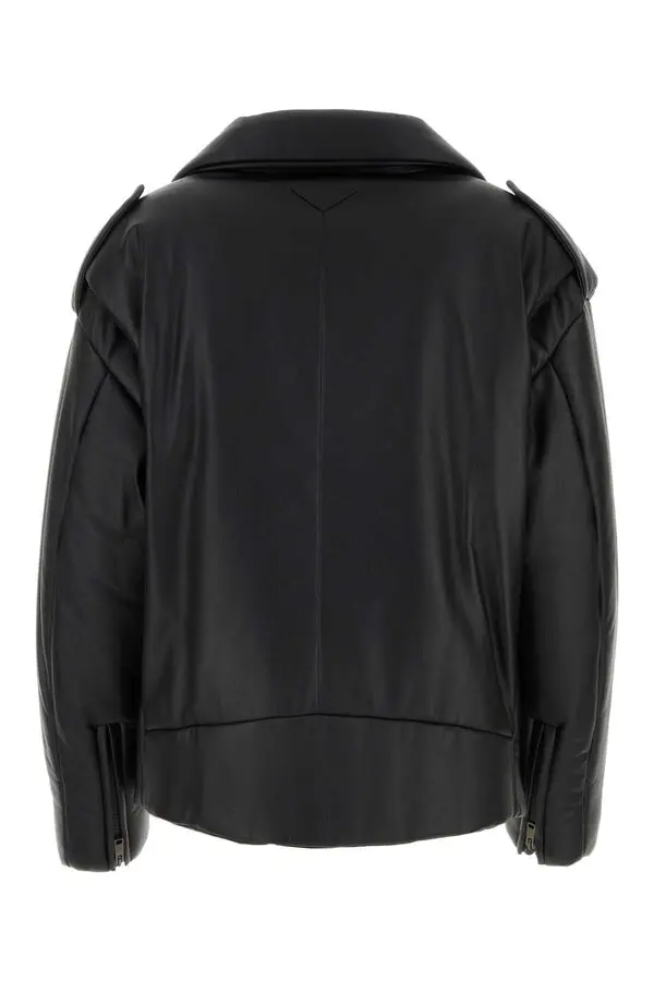 Prada Nappa Leather Padded Jacket