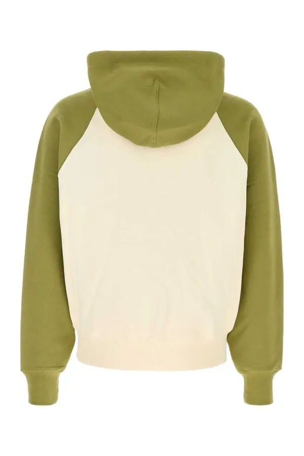 AMI Paris Two-tone Cotton Sweatshirt