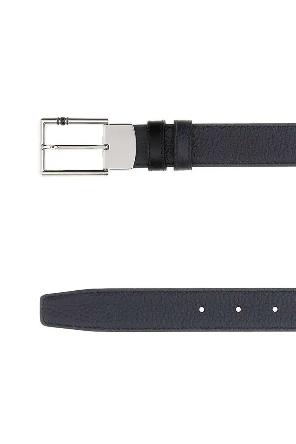 Montblanc Midnight Leather Reversible Belt