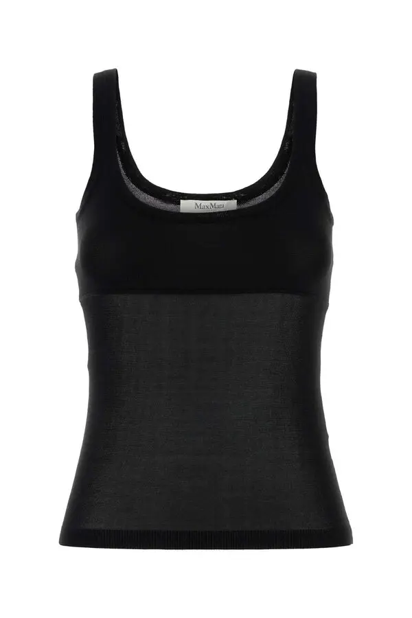 Max Mara Viscose Blend Biada Tank Top
