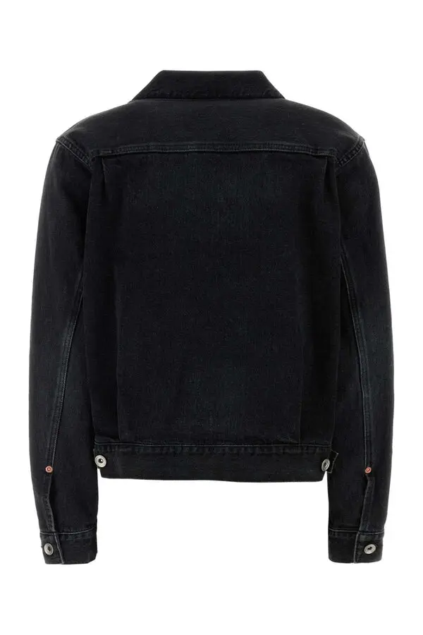 Sacai Cotton Denim Jacket - Black