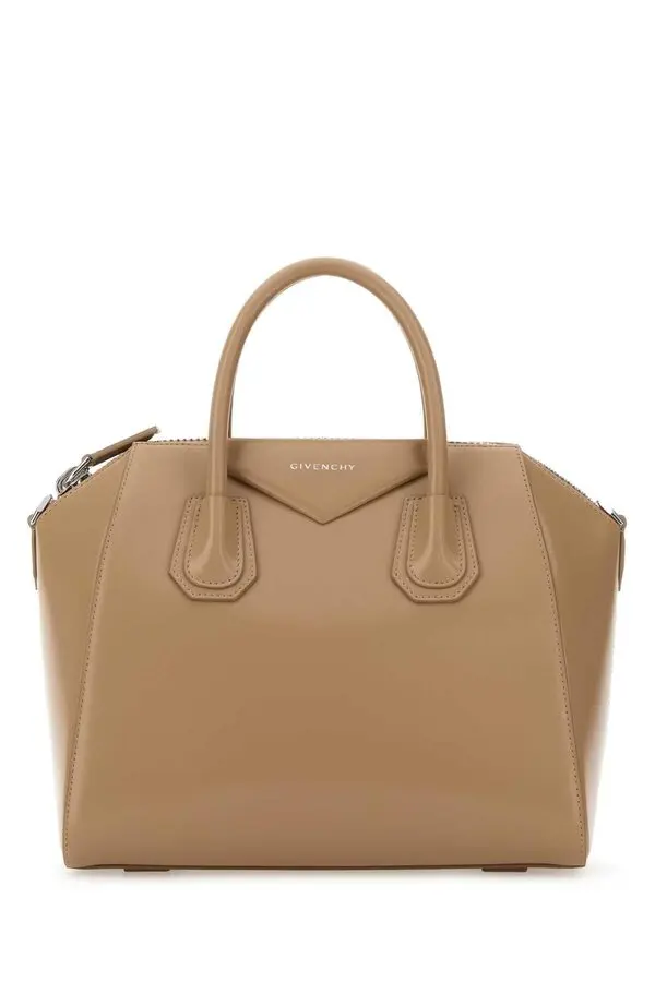 Givenchy Beige Leather Small Antigona Handbag