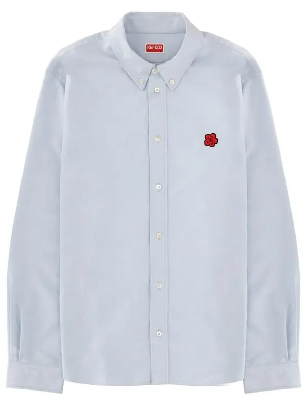 Kenzo Boke Flower Logo Shirt - Blue