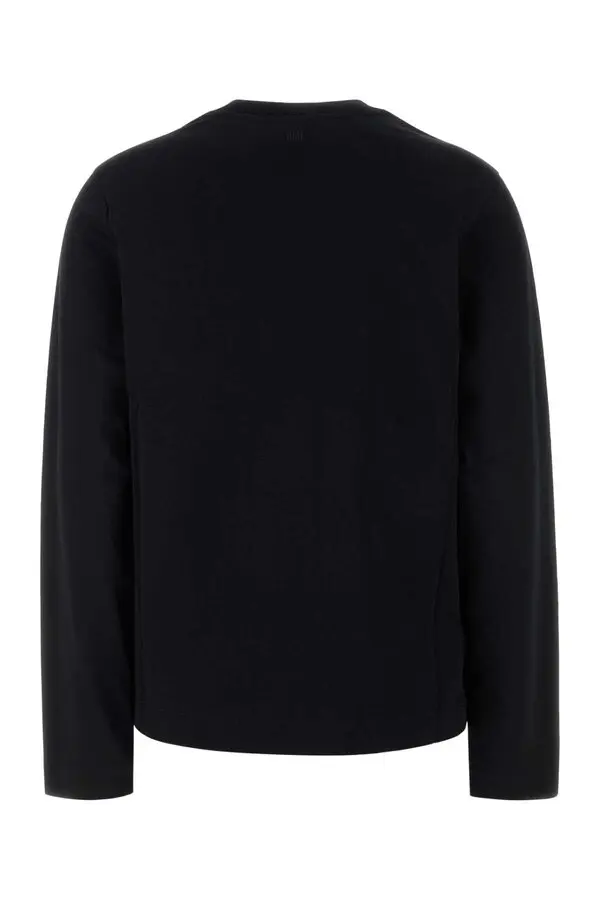 AMI Paris Cotton T-shirt - Black