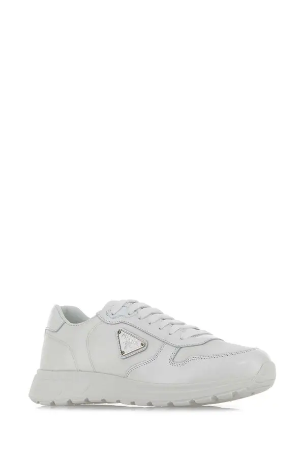 Prada Nylon And Leather Prax 2.0 Sneakers