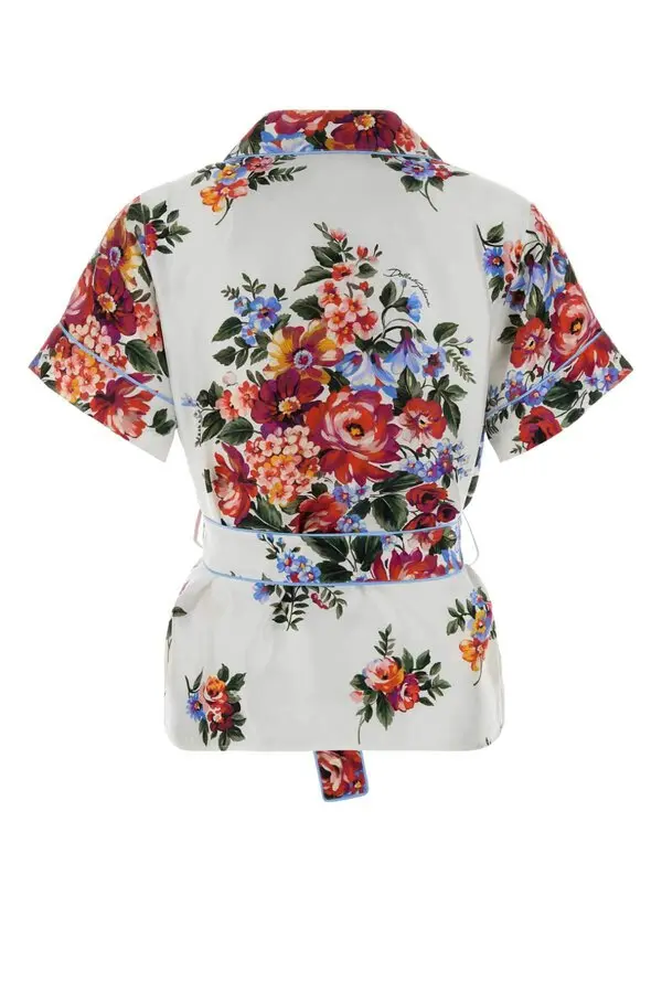 Dolce & Gabbana Printed Twill Shirt