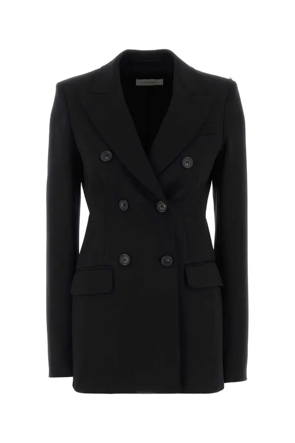 Sportmax Stretch Jersey Arco Blazer - Black