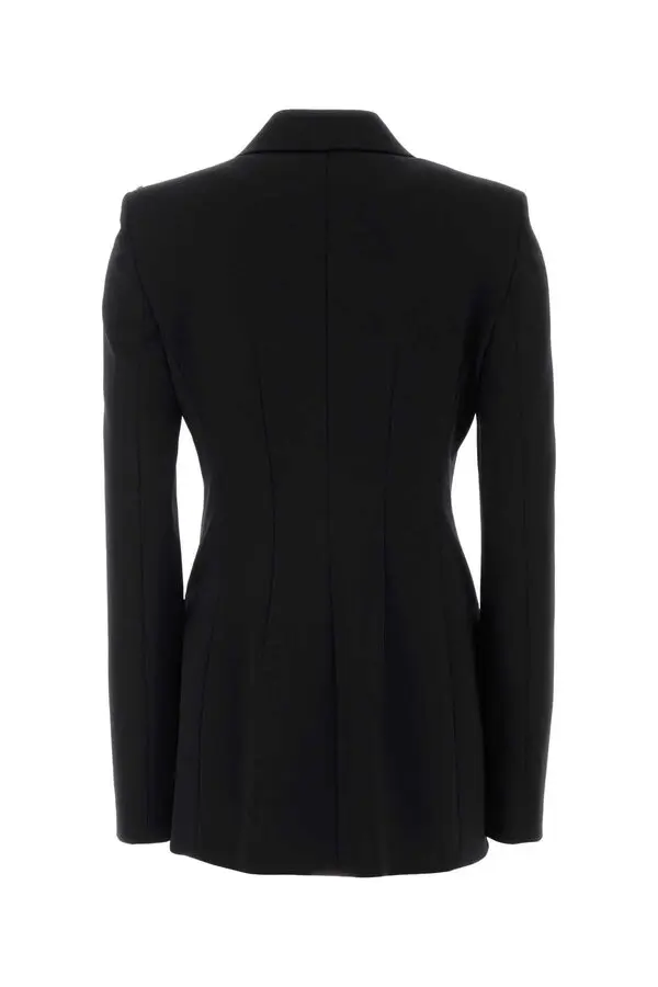 Sportmax Stretch Jersey Arco Blazer - Black