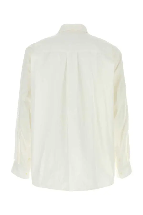 Sacai Poplin And Oxford Shirt