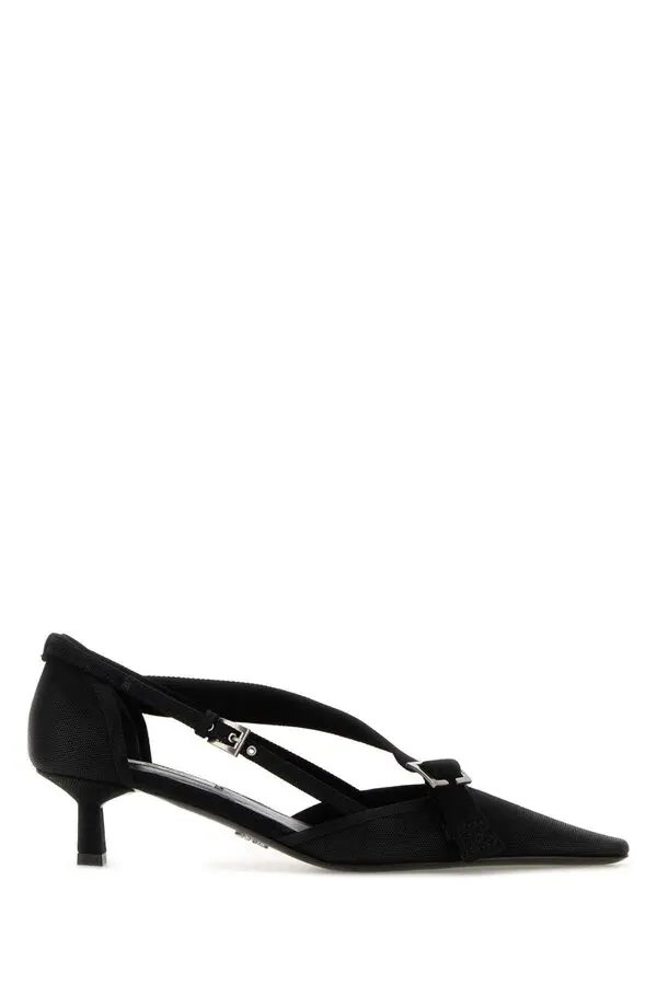 Prada Canvas Pumps - Black
