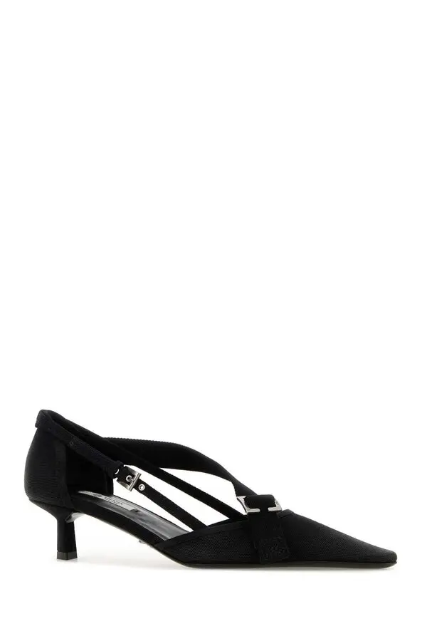 Prada Canvas Pumps - Black