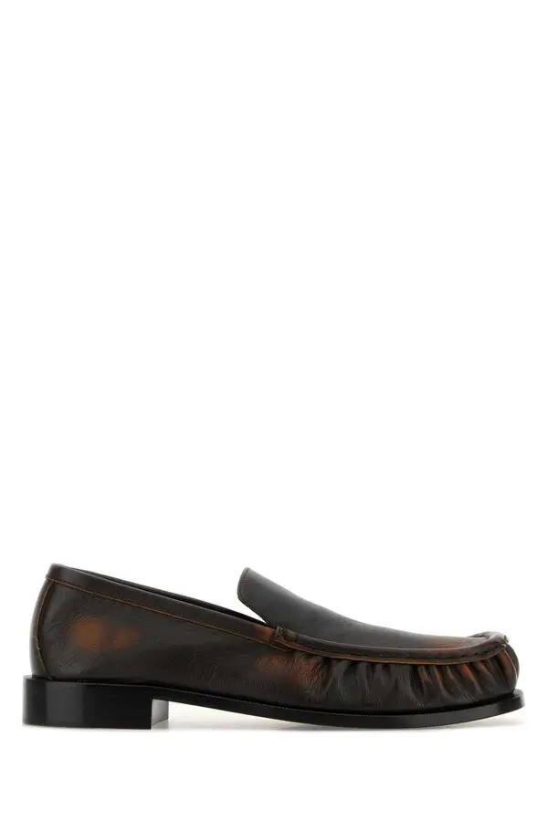 Dries Van Noten Leather Loafers