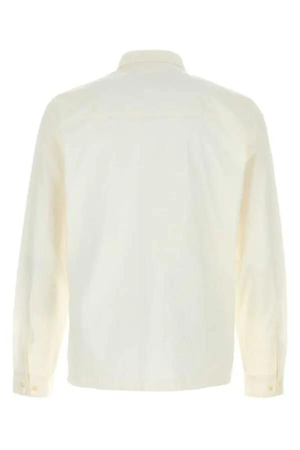 C.P. COMPANY Ivory Poplin Shirt