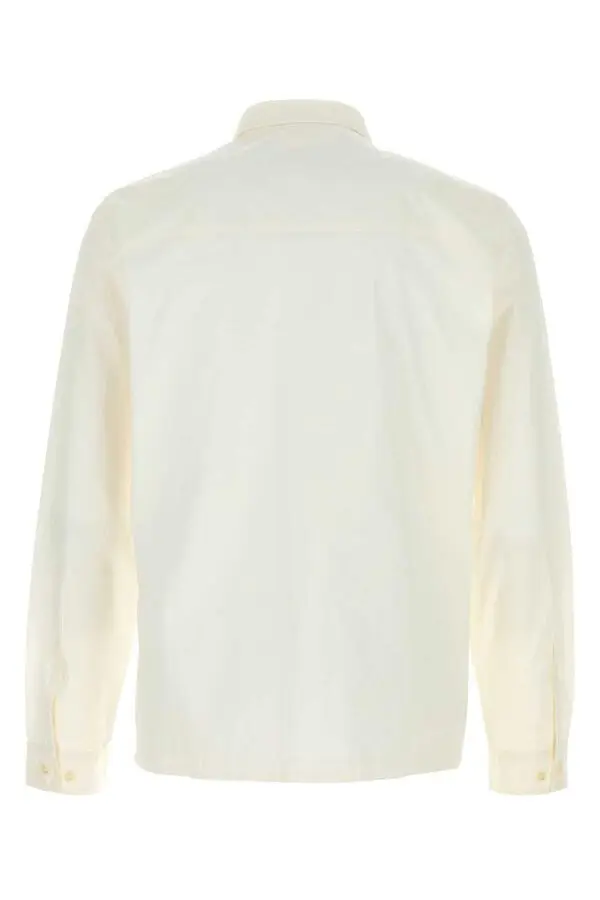 C.P. COMPANY Ivory Poplin Shirt