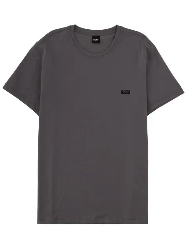 BOSS T-shirt With Logo - Gray