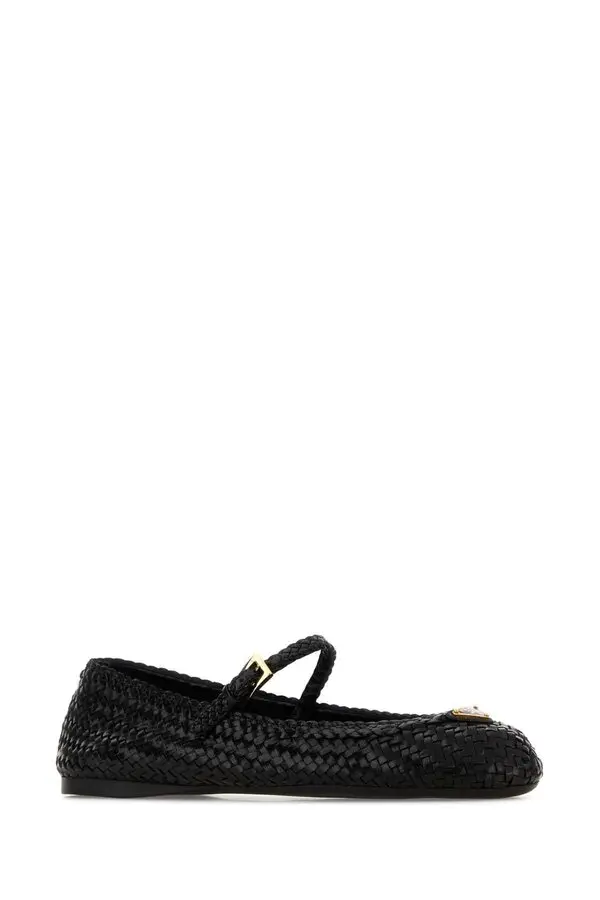 Prada Leather Ballerinas