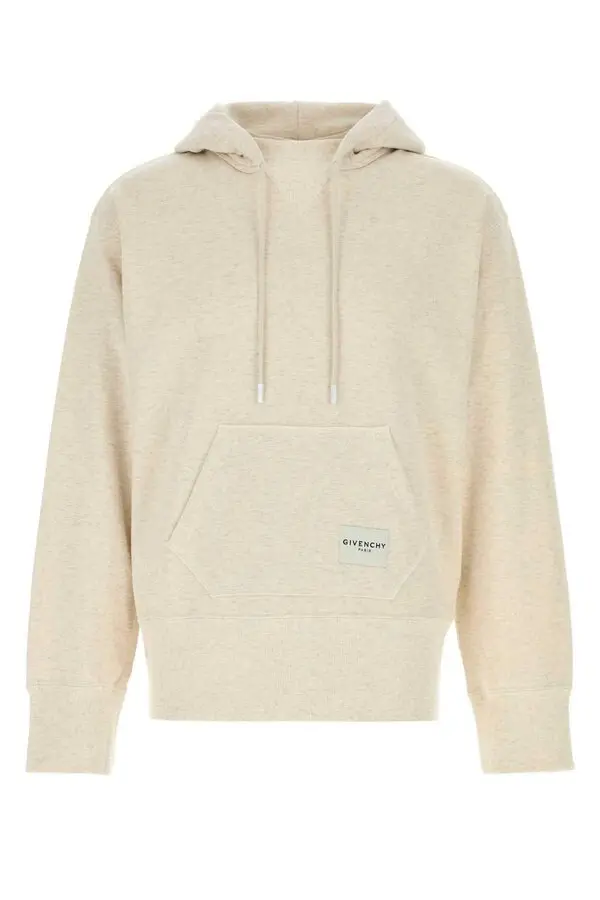 Givenchy Melange Cream Cotton Sweatshirt