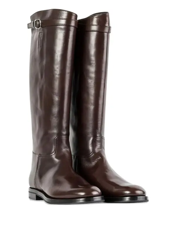 Church's Michelle Leather Boots - Brown