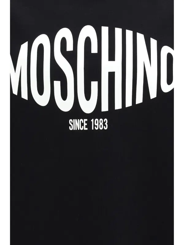 Moschino Printed Organic Cotton Sweatshirt