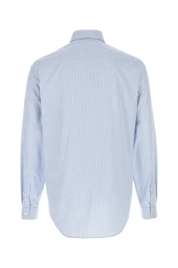 Versace Embroidered Poplin Shirt